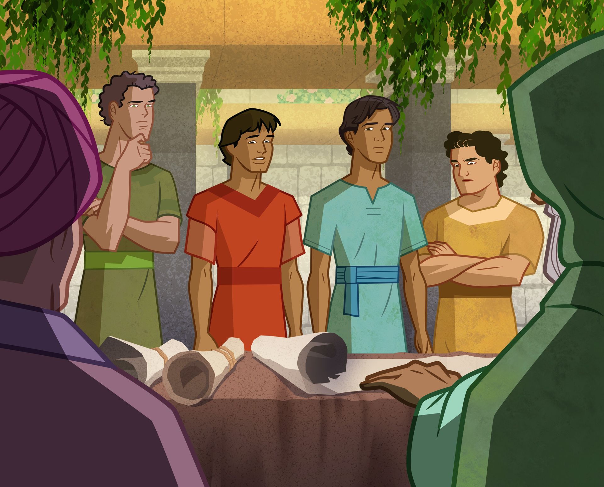 Relatos del Antiguo Testamento: Daniel y sus amigos
