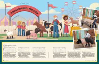 Trabajar arduamente para ayudar