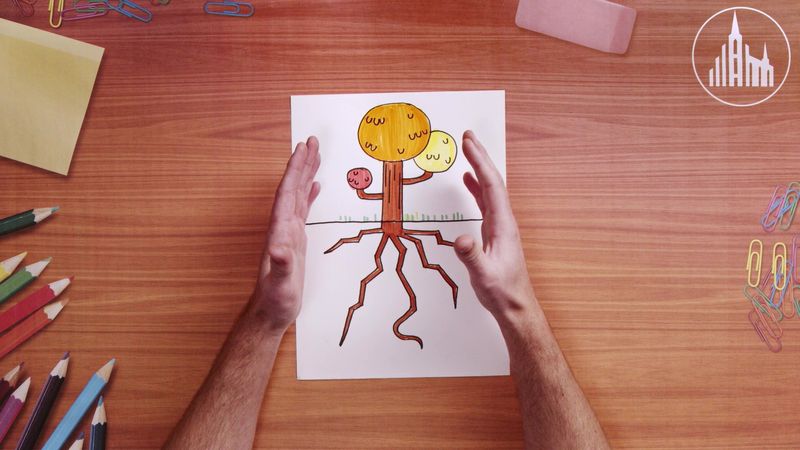 How to Draw a Tree with Strong Roots | Come Create with Me