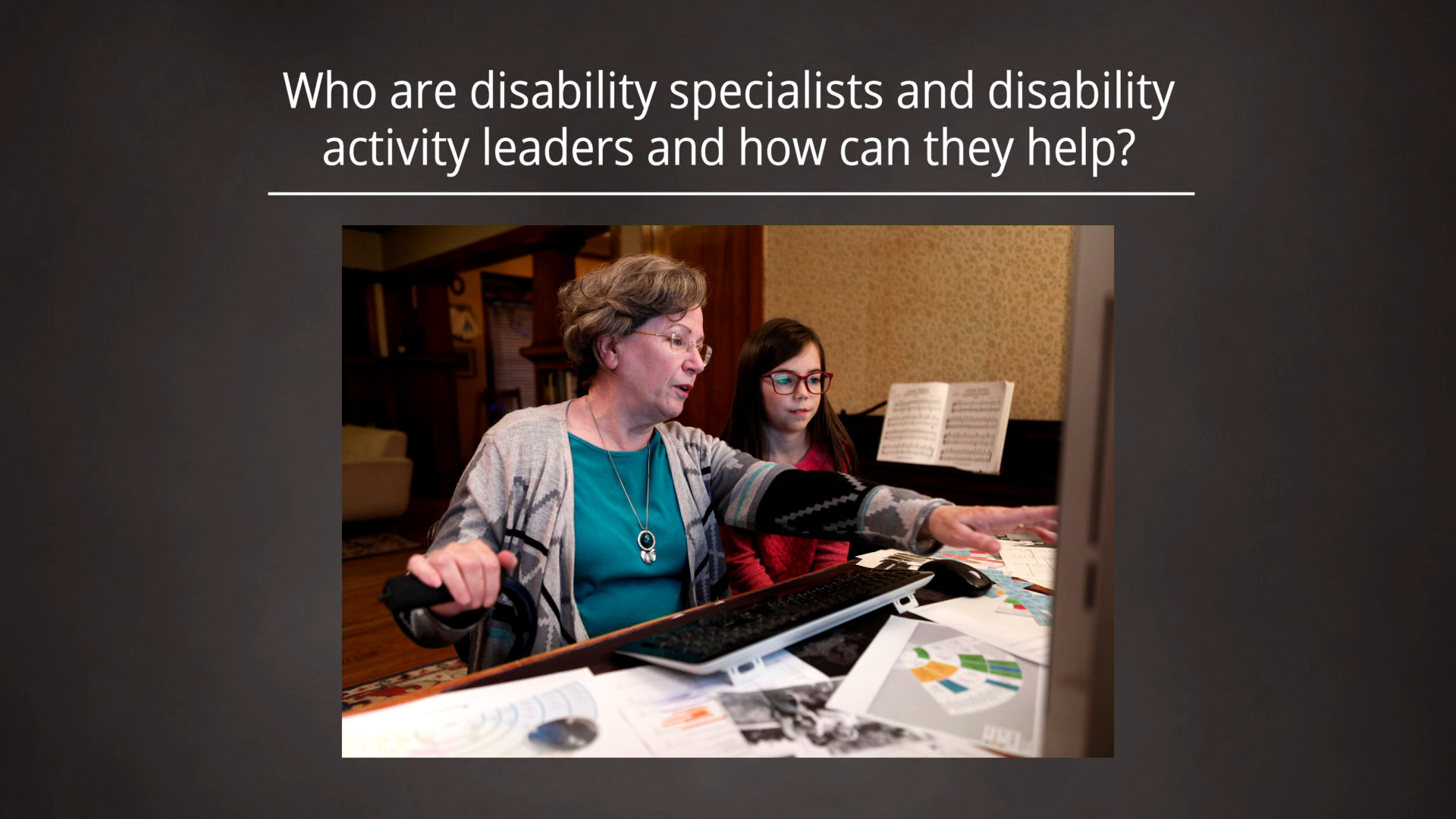 Who are disability specialists and disability activity leaders and how ...