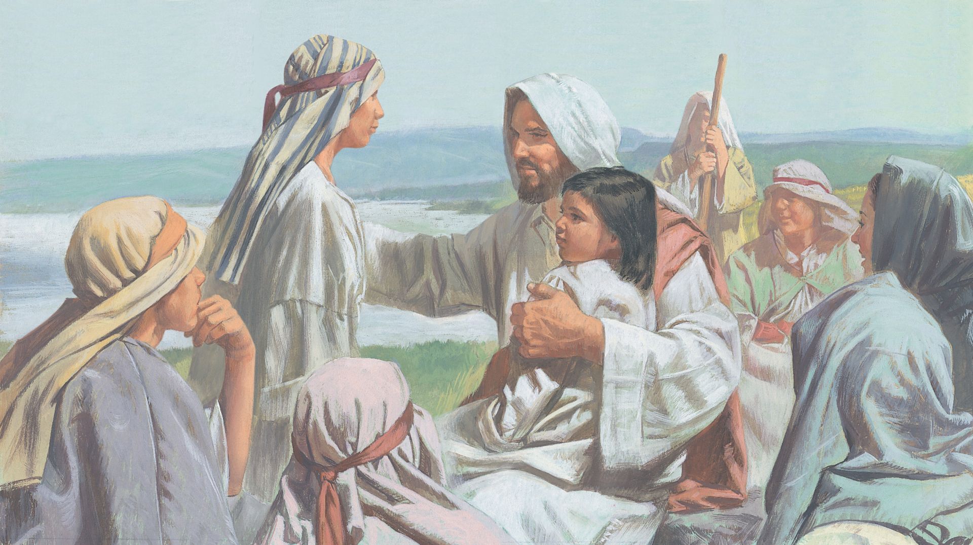 Jesus Blesses the Children