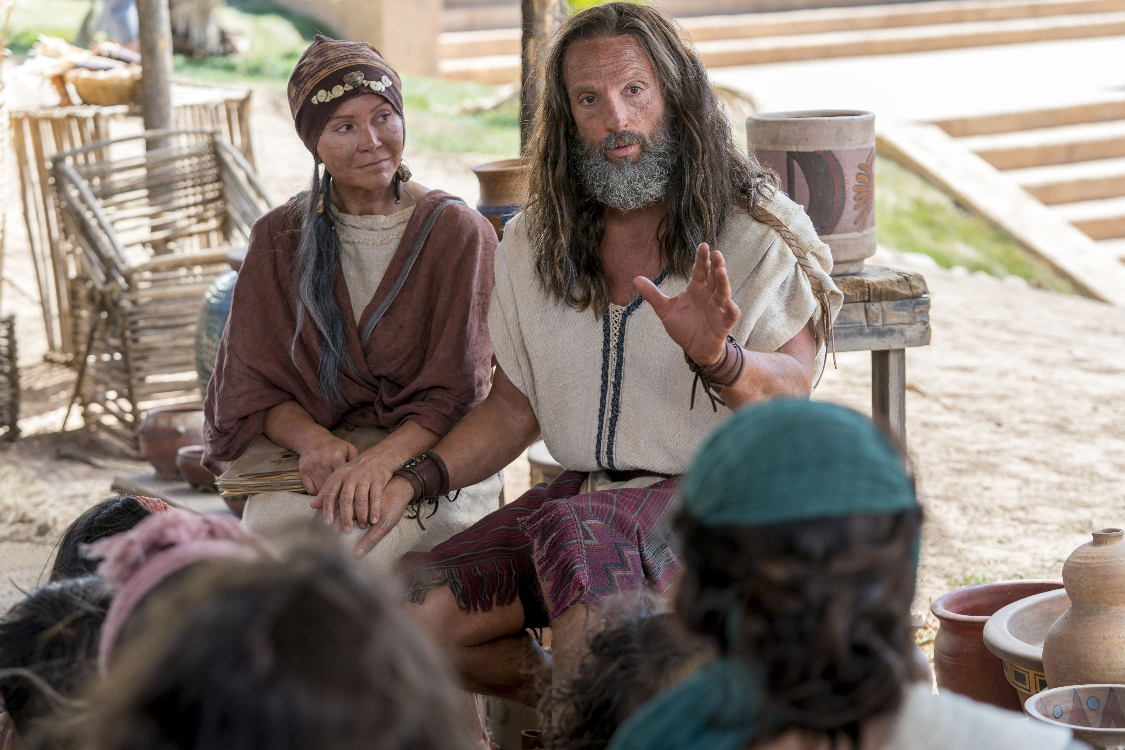 Nephi teaching the Nephites