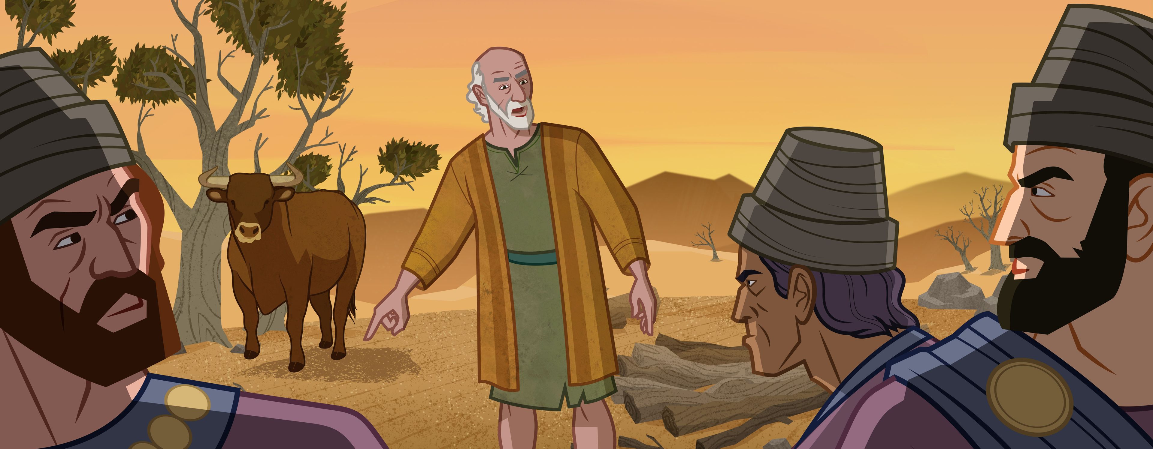 Relatos del Antiguo Testamento: Elías el Profeta y los sacerdotes de Baal