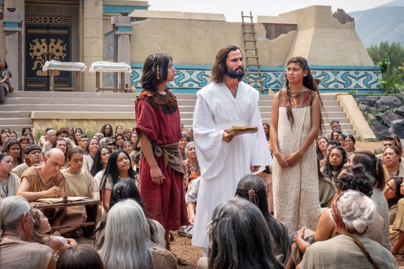 Christ Teaching Nephites
