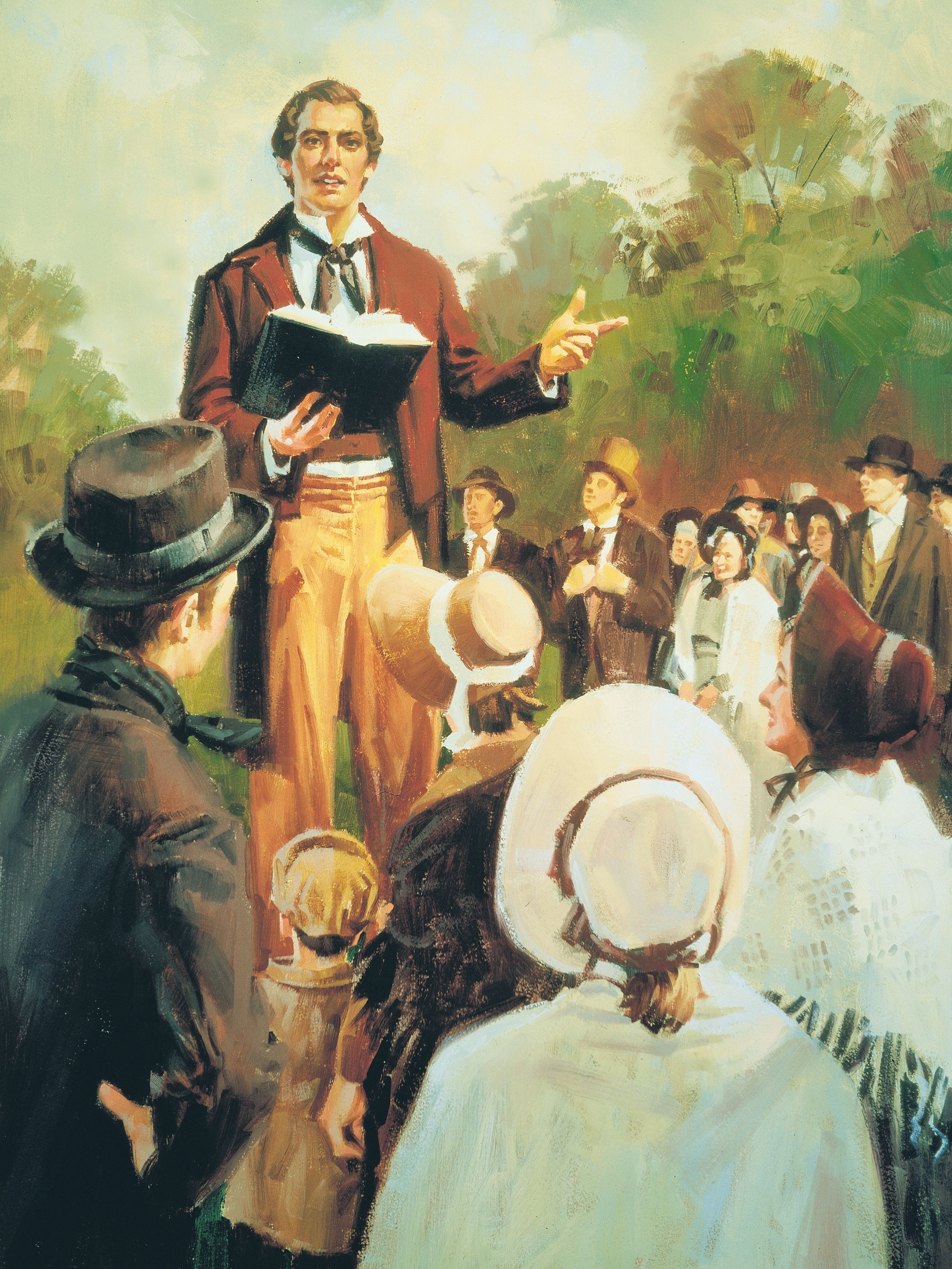 Joseph Smith Preaching