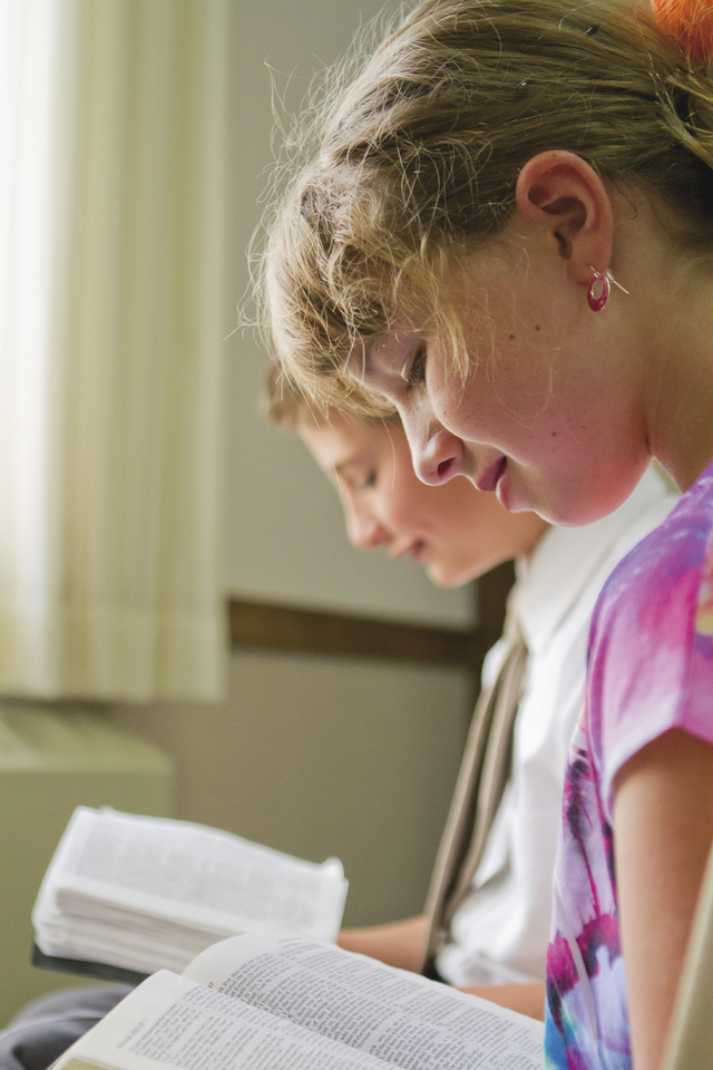 Reading Scriptures in Primary
