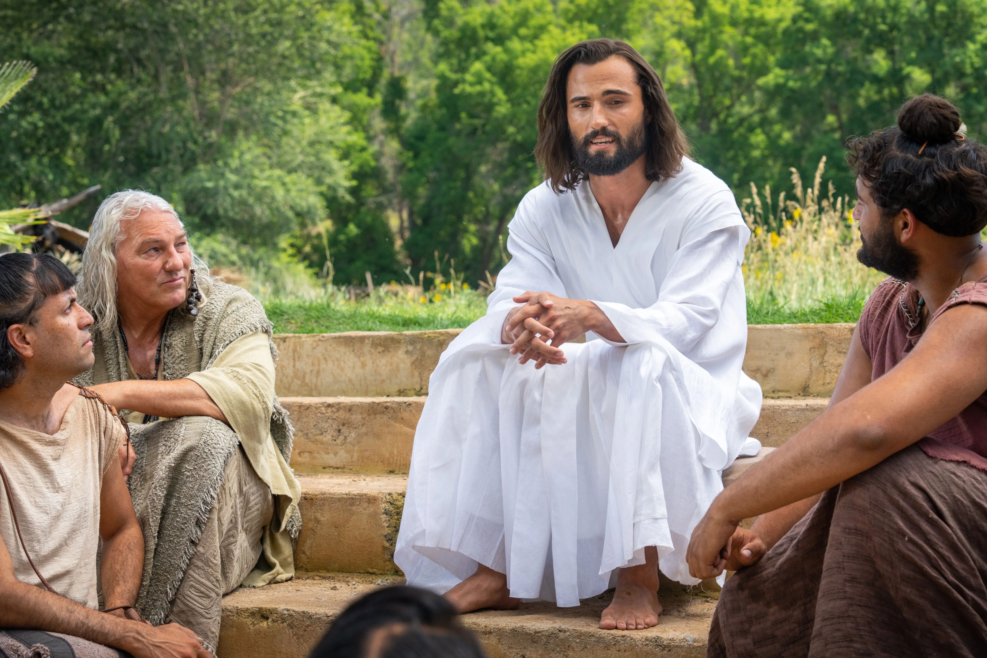 Christ with His Disciples