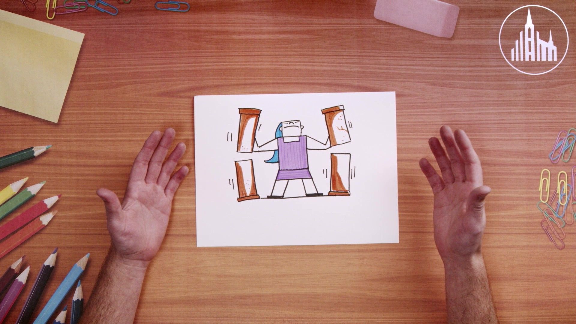 How to Draw Samson | Come Create with Me—Drawing