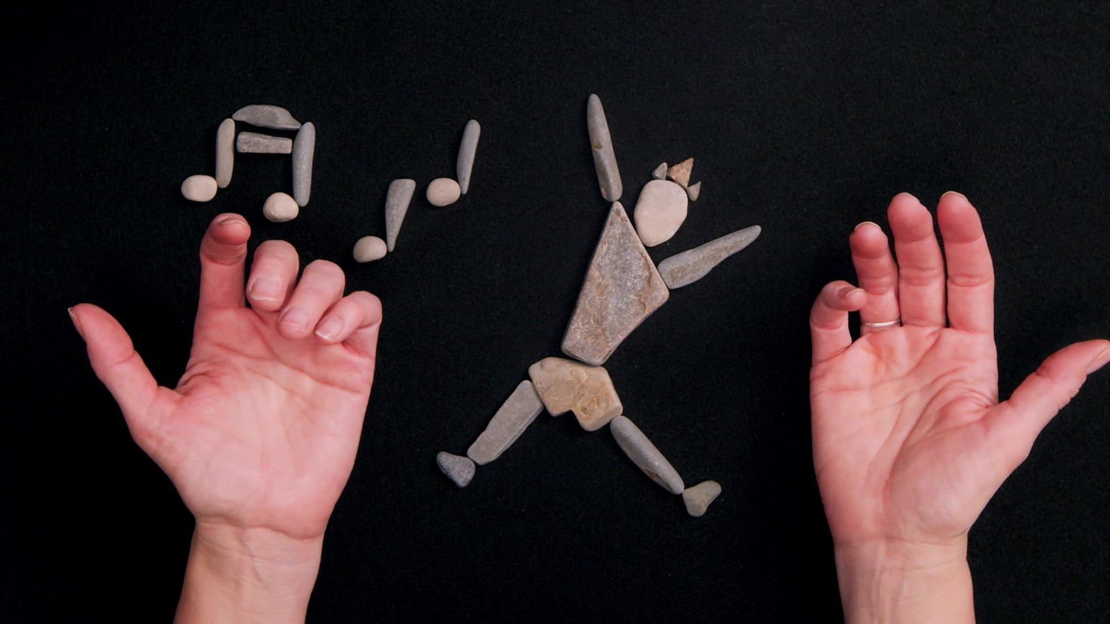 How to Make Dancing David with Rock Art | Come Create with Me