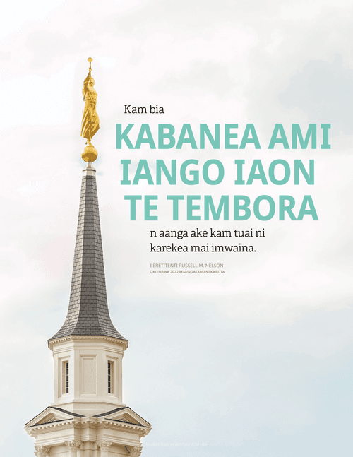 Te Rongorongo ae Kaeweaki—Kabanea am iango iaon te Tembora