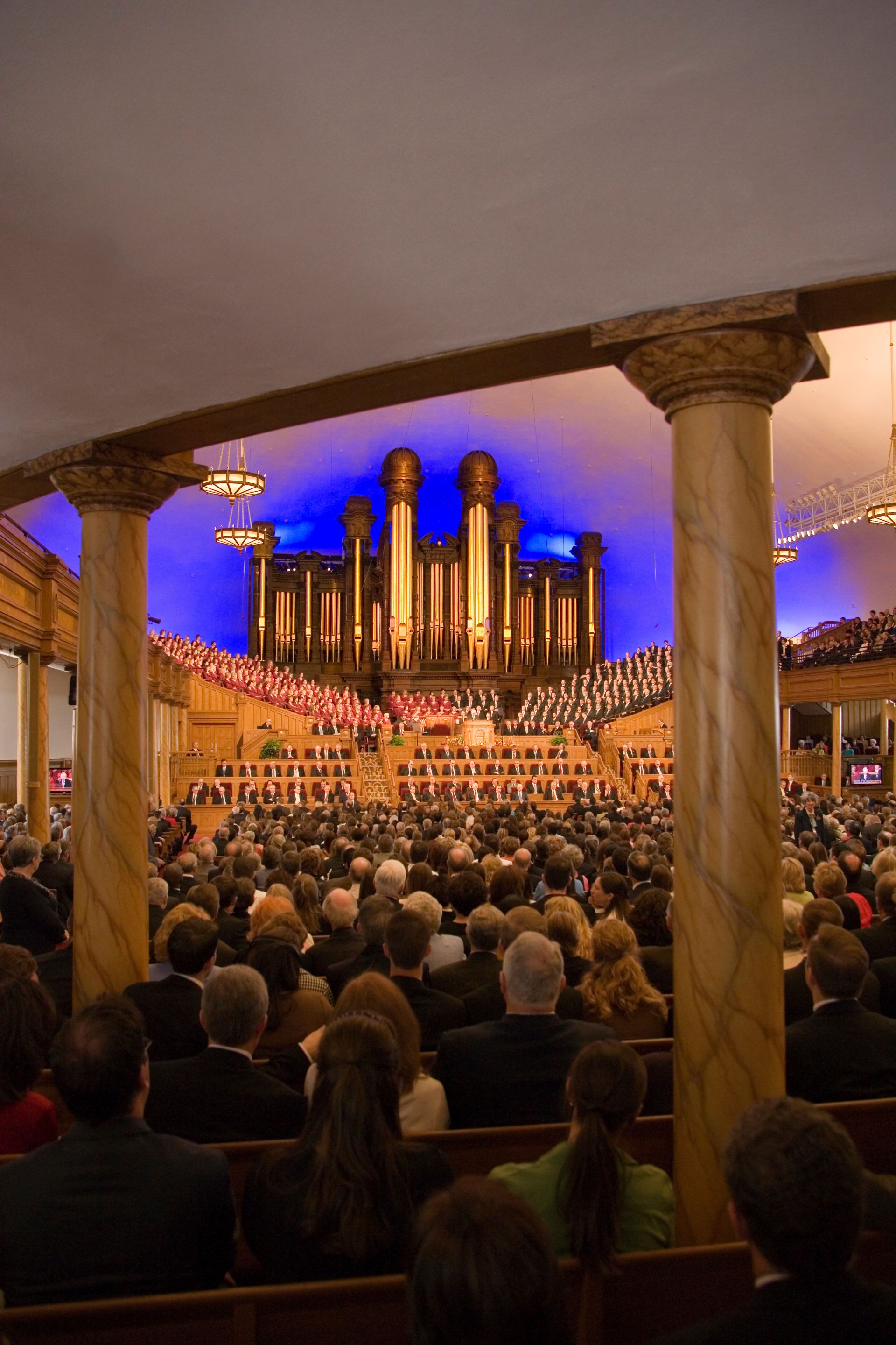 Inside Salt Lake Tabernacle