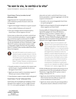 Giovanni 14:1–6; 15:1–11