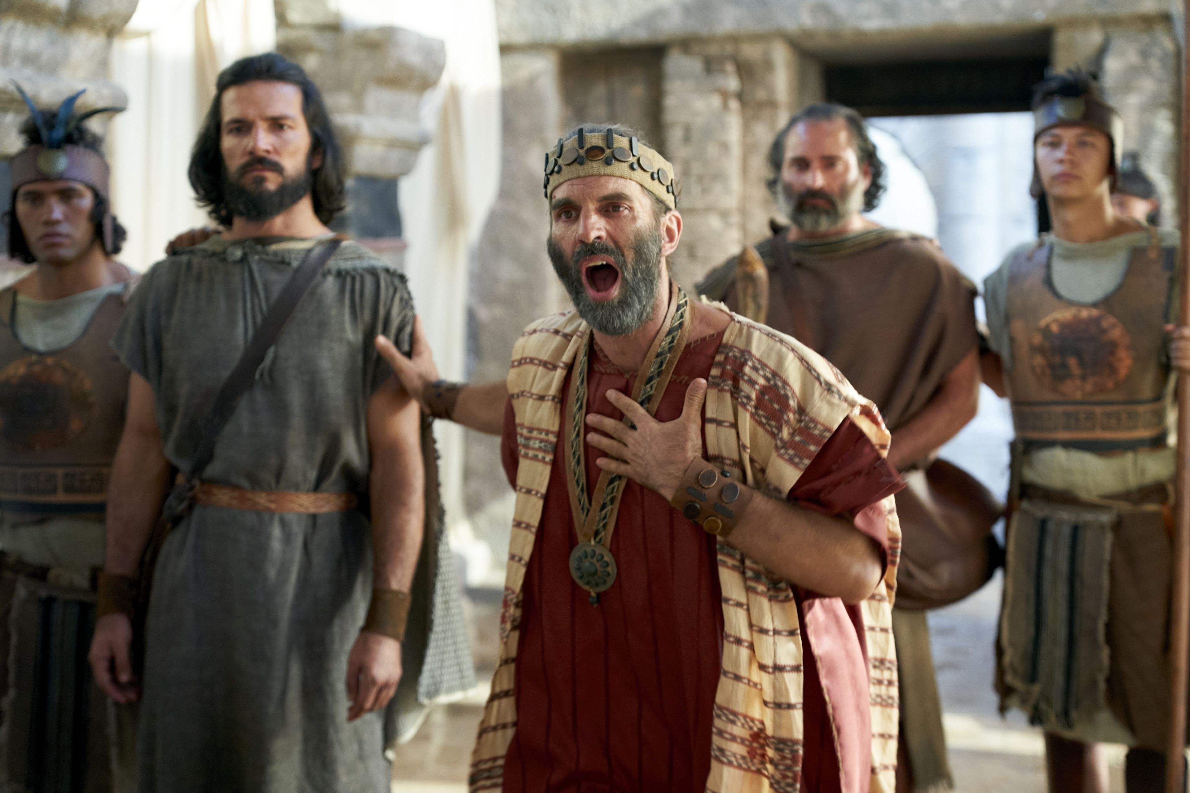 Zeezrom Defending Alma the Younger and Amulek