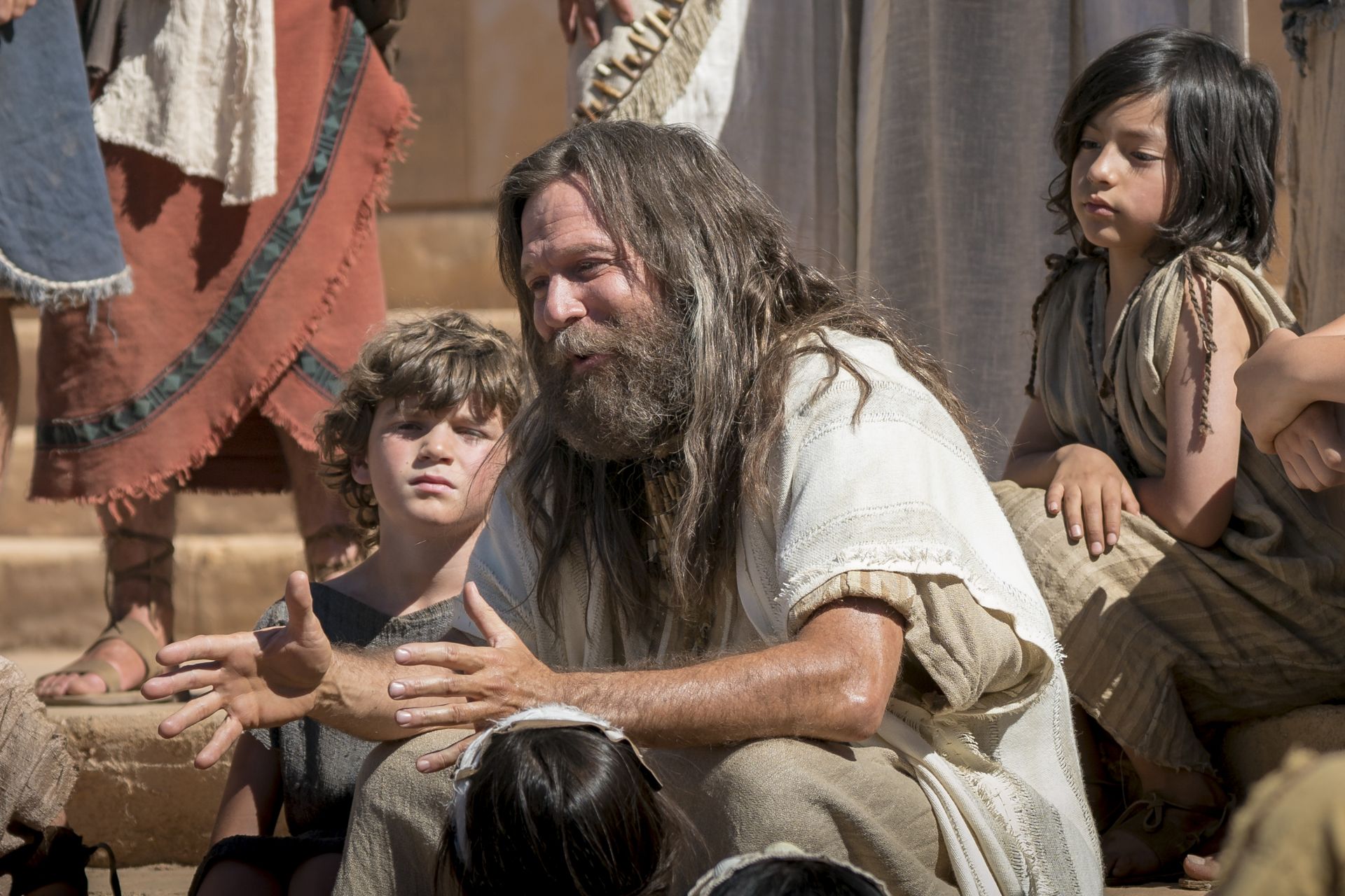 Jacob teaching the Nephites