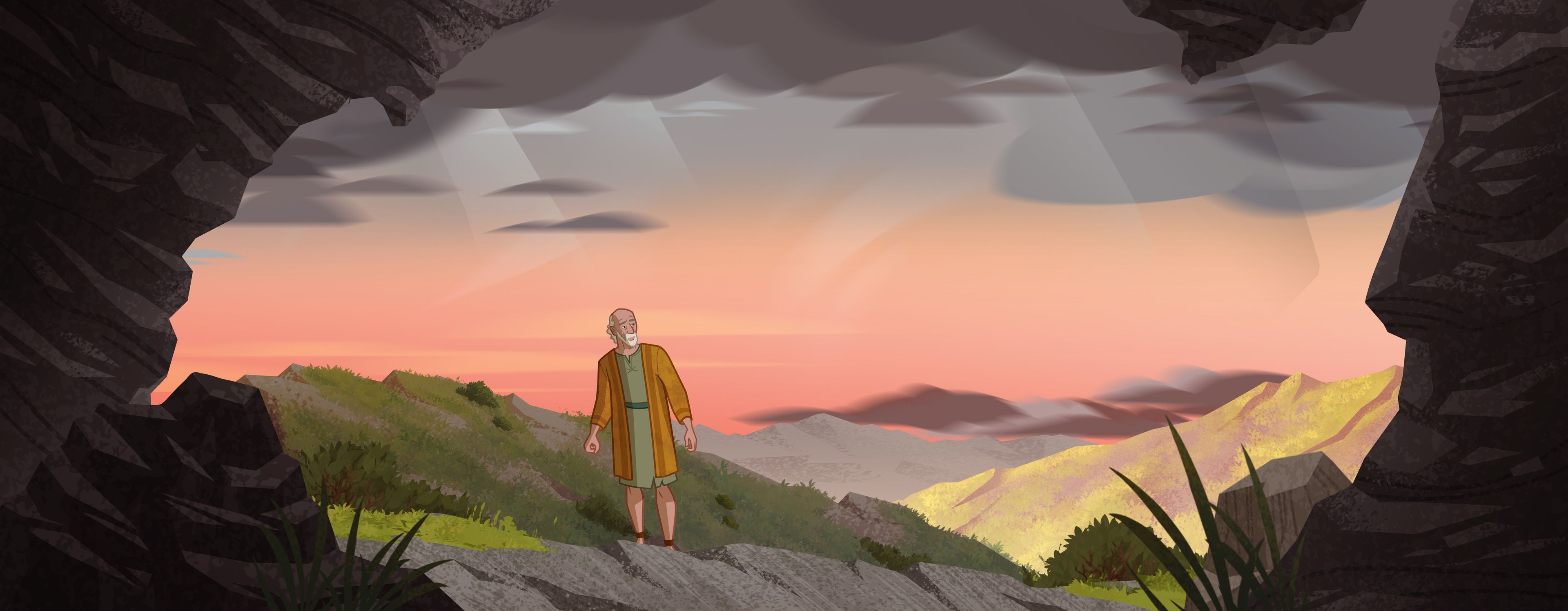 Old Testament Stories: The Lord Speaks to Elijah