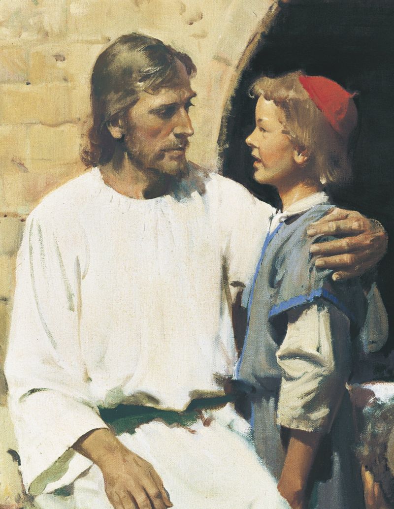 Jesus Christ with a Child (Christ with the Children)