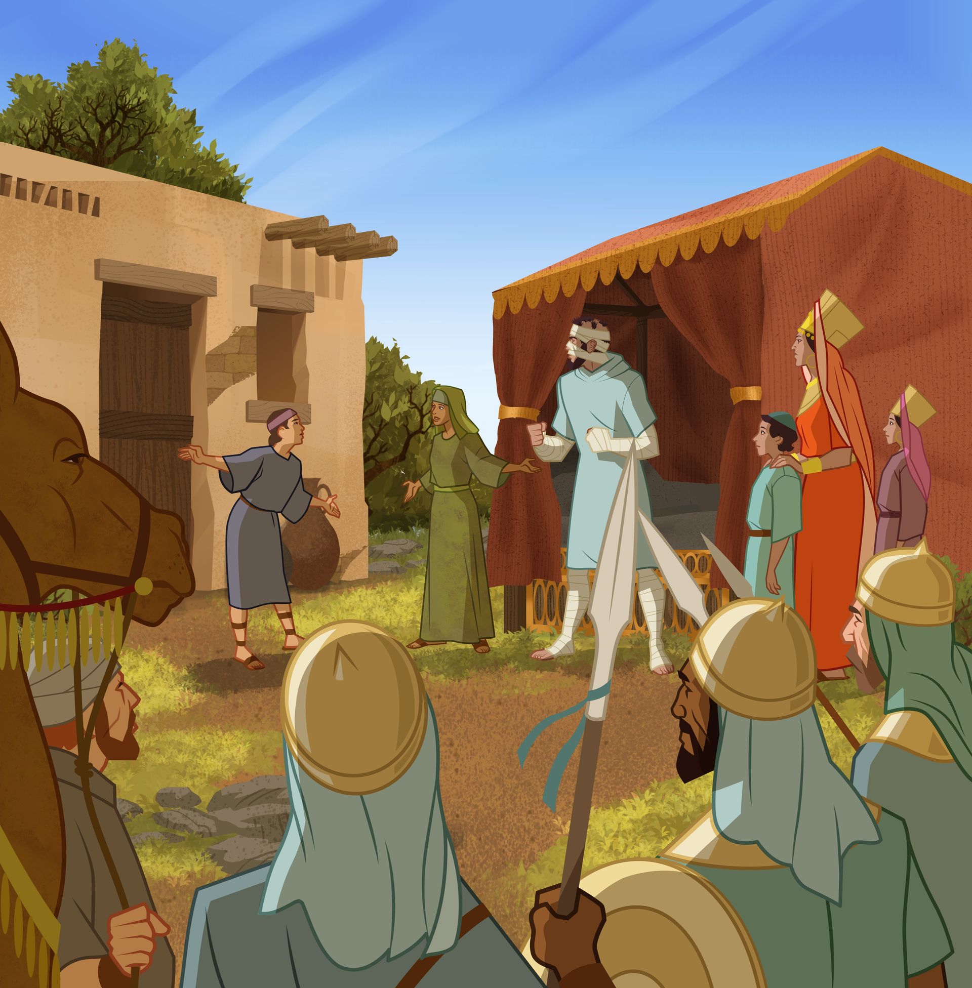 Old Testament Stories: Elisha Heals Naaman