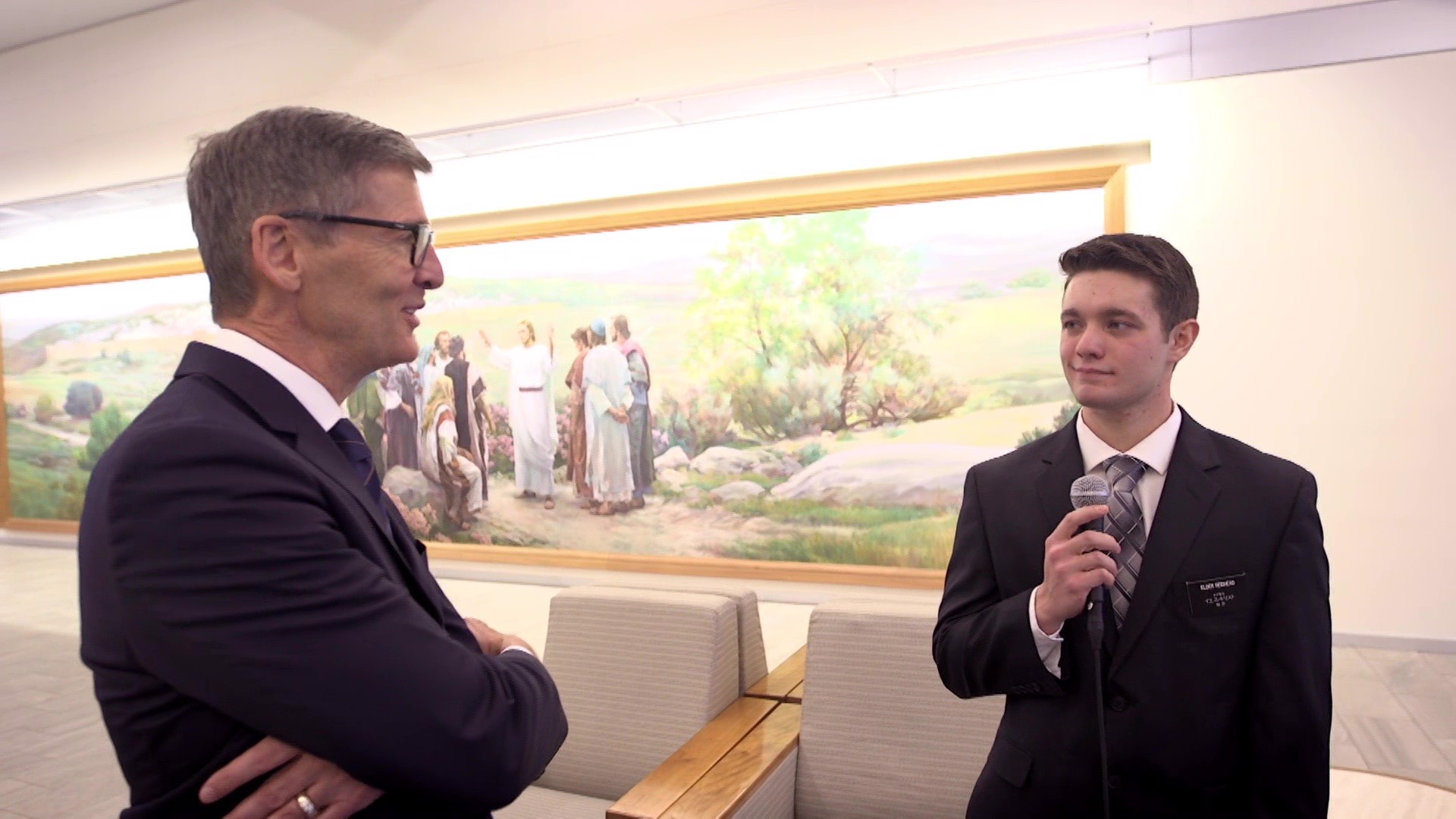 Interview: President Lund and Missionaries at the Missionary Training ...