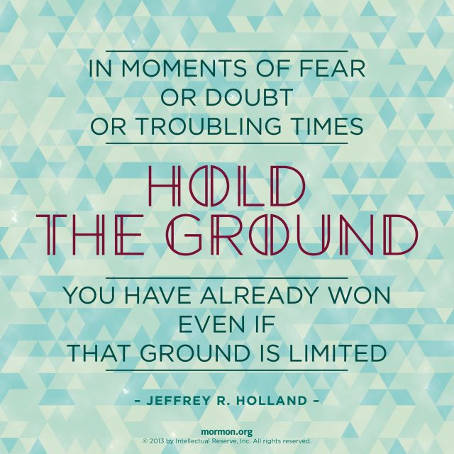 Hold Your Ground
