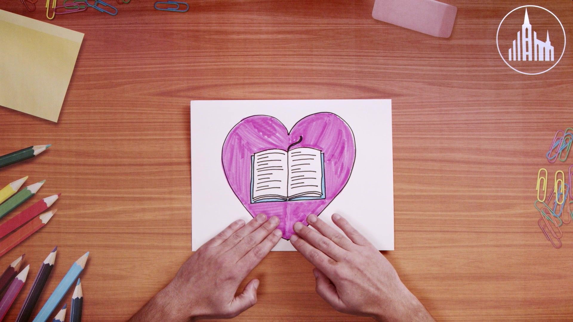 Loving God with All Our Heart | Come Create with Me—Drawing