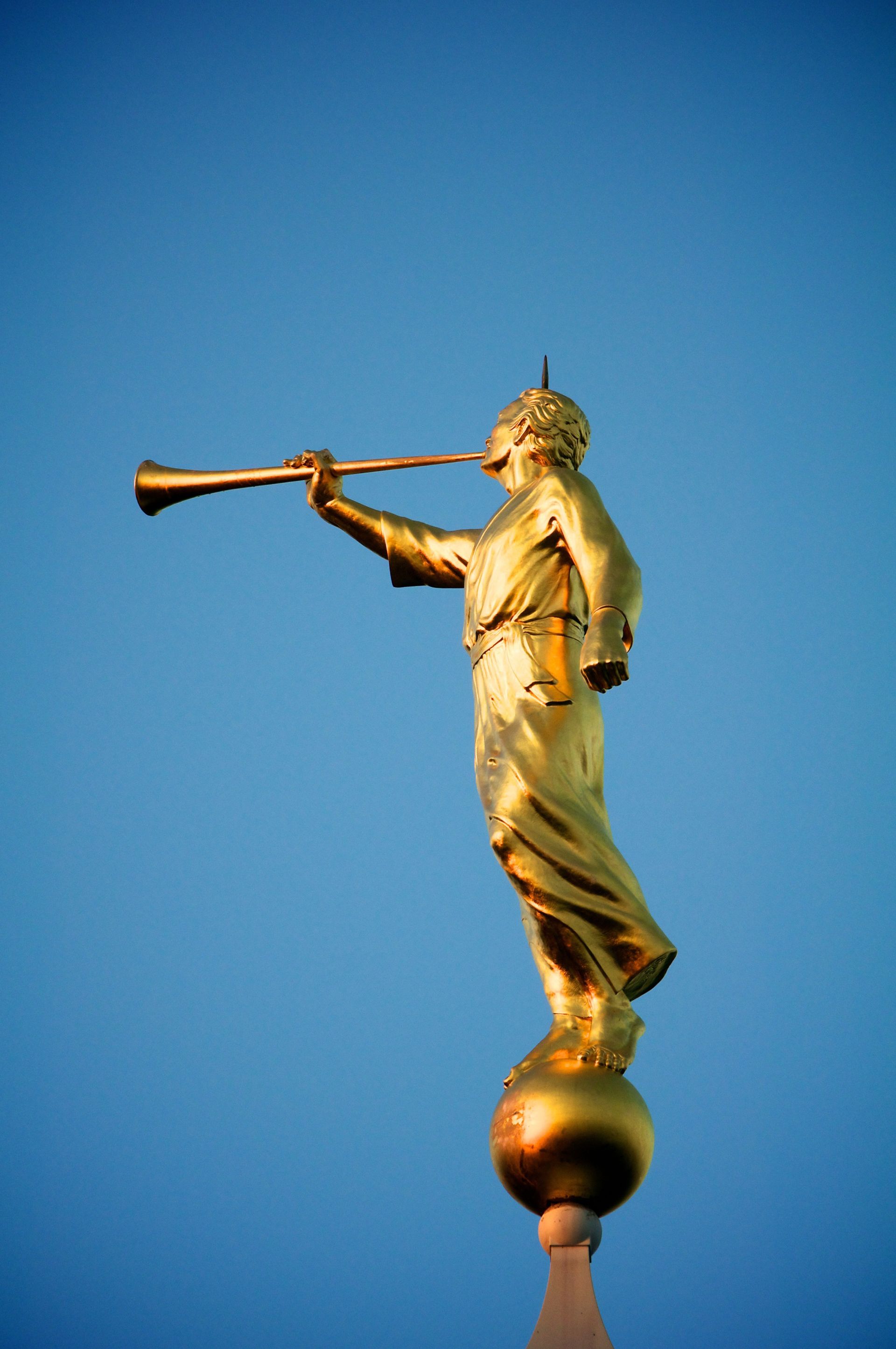 Profile View of Angel Moroni