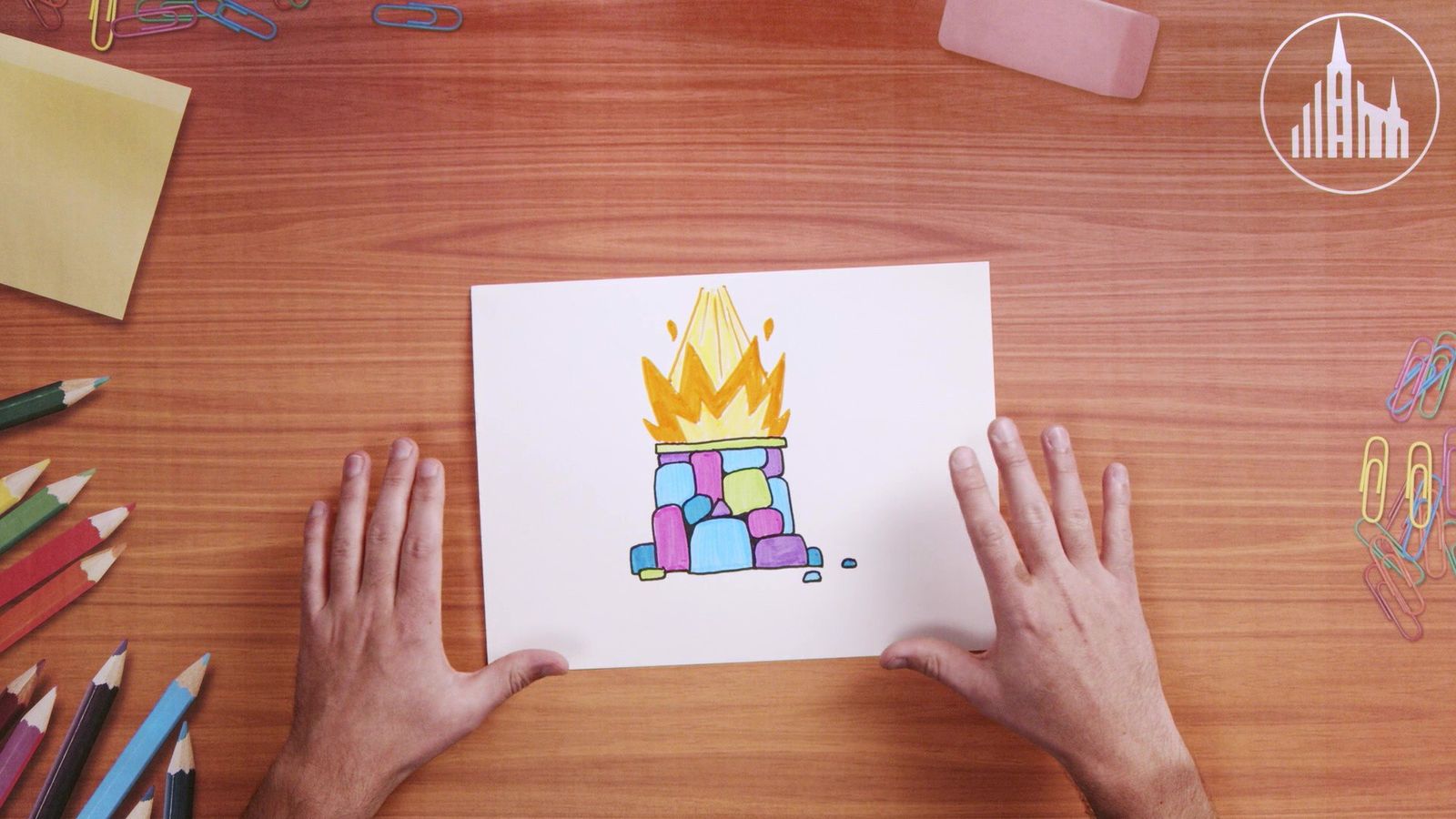 How to Draw Elijah’s Altar | Come Create with Me