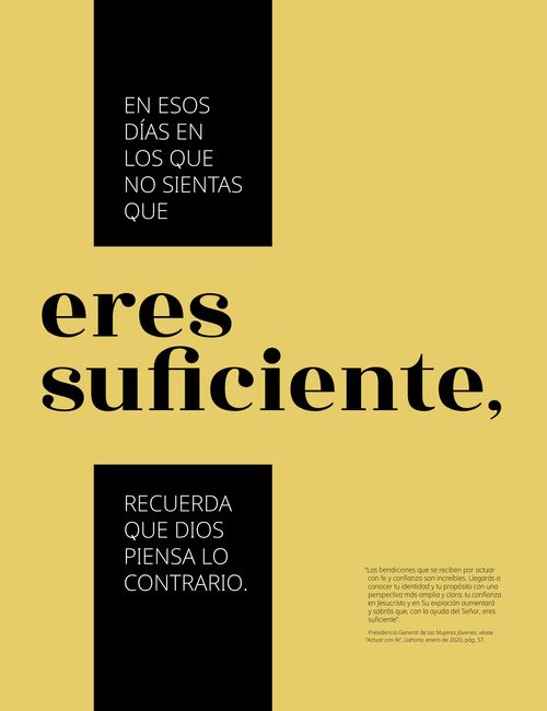 Eres suficiente