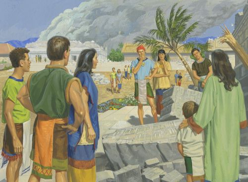 Kabanata 43: Nagpakita si Jesucristo sa mga Nephita