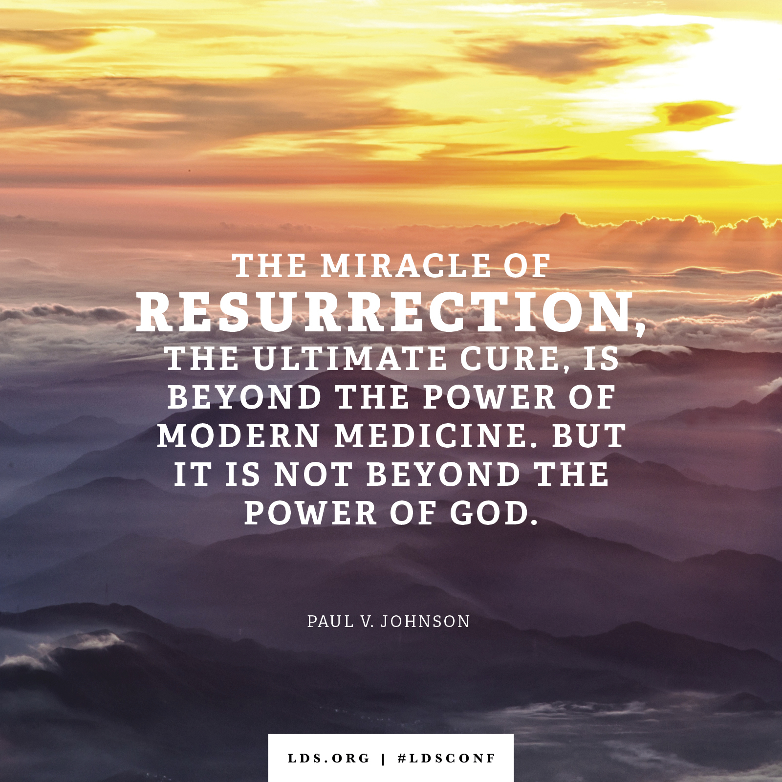 The Miracle of Resurrection