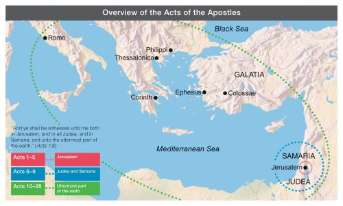 Overview of the Acts of the Apostles