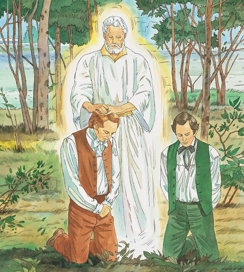 Joseph and Oliver are Given the Priesthood