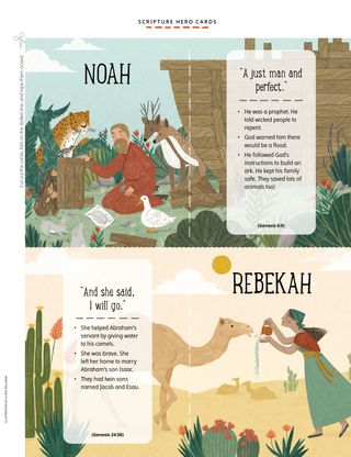 Scripture Hero Cards