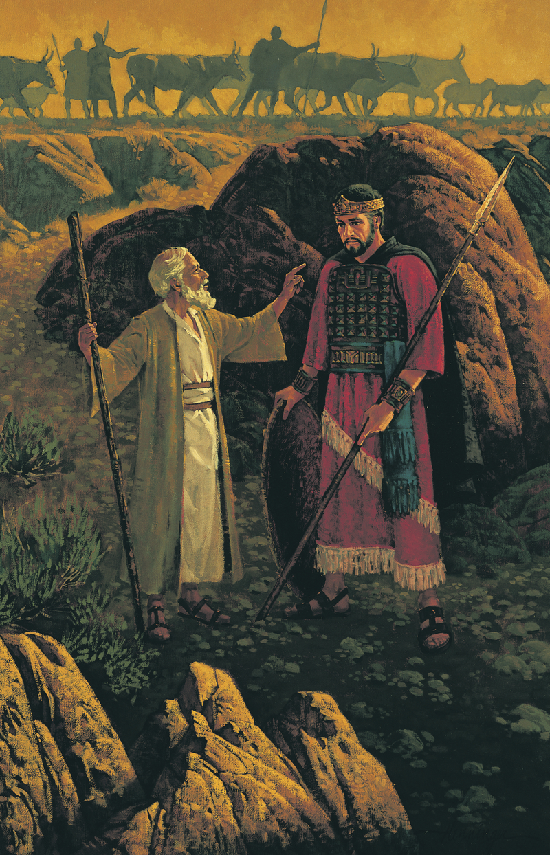 Samuel Instructing Saul