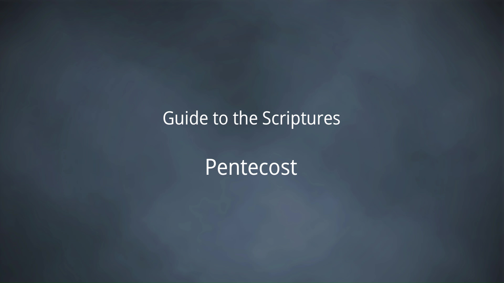 Pentecost