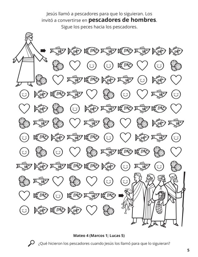 Libro para colorear de relatos de las Escrituras: Nuevo Testamento