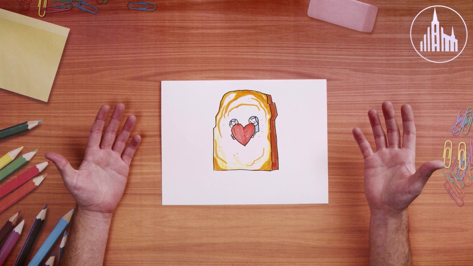 How to Draw the Ten Commandments | Come Create with Me—Drawing