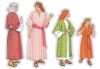 Primary Visual Aids: Cutouts 6-34, Nephite Woman with Gray Hair; 6-35 ...