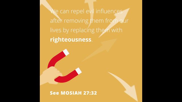 Repel Evil by Replacing It with Righteousness