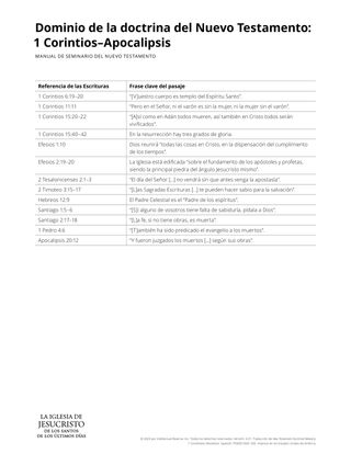 Repaso del Dominio de la doctrina 23